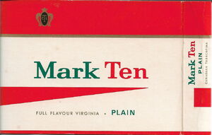 Cigarette Pack: Mark Ten (CanadaCol:CA-CT-0069