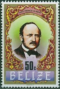 Stamp: Prince Albert (1819-1861) (Belize(500th Anniversary of British ...