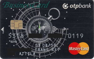 Bank Card: OTP Bank - Compass (Otp Bank, HungaryCol:HU-MC-0162