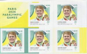 Stamp: Timothy Hodge, Swimming 200 Meter Individual (Australia(2024 ...