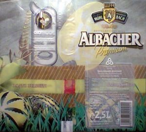 Drink Label: Albacher Original Premium (Romaqua Group S.A. Borsec ...