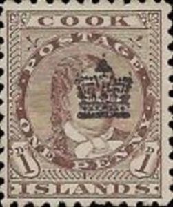 Stamp: Queen Makea Takau (1839-1911) (Cook Islands(Beginning of the ...