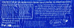 Food Label: Springer Chicken Gizzards (Springer Mountain Farms, United ...