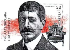 Stamp: Aubrey Herbert, British Diplomat (Albania(Personalities of ...