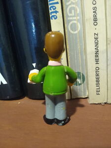 Meal Toy: Ned Flanders and bible (Hard plastic figures, Argentina(The ...
