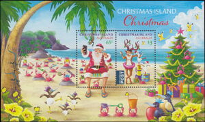 Stamp: Christmas 2024 (Christmas Island(Christmas 2024) Col:CX 2024.11. ...