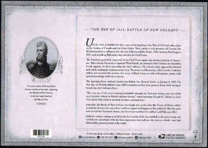 Stamp: Battle of New Orleans (United States of America(The War of 1812 ...