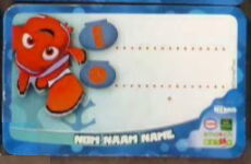 Meal Toy: Magnet 56 (Magnets, France(Némo - Disney/Pixar) Col:COR-2013-0068