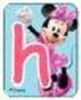 Meal Toy: Letter h (Magnets, Netherlands(Alphabet Disney) Col:FUN-2010-0008
