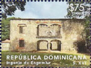 Stamp: Ruins of Engombe Plantation (Dominican Republic(Colonial ...