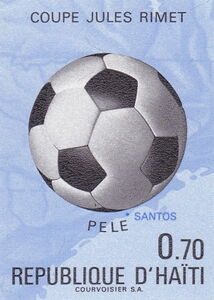 Stamp: Jules Rimet Cup (Haiti(Jules Rimet Cup) Mi:HT 1174,Yt:HT 702 📮