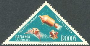 Stamp: Project "Apollo" (Panama(Space Conquest) Mi:PA 724,Sn:PA 453,Yt ...
