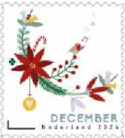 Stamp: December Stamps 2024 (Netherlands(December Stamps (2024)) Col:NL ...