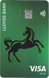 Bank Card: Lloyds Bank Visa Debit (Lloyds TSB, United Kingdom of Great ...