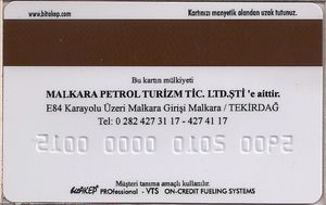 Functional Card: Malkara Petrol (Filling Stations, Türkiye (Turkey ...