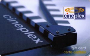 Gift Card: Cineplex (Cineplex, Canada(Cineplex) Col:Ca-CIN-025-000-VL6807