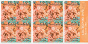 Stamp: Kalkadoon Dreaming : Art of Chern’ee Sutton (Australia(Kalkadoon ...