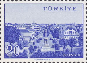 Stamp: Konya (Türkiye (Turkey)(Cities of Turkey (1958-1960)) Mi:TR 1689 ...