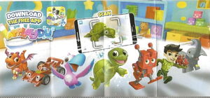 Meal Toy: Turtle (Kinder Surprise, Europe(Kinder - Feeding friends) Col ...