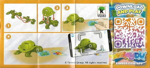 Meal Toy: Turtle (Kinder Surprise, Europe(Kinder - Feeding friends) Col ...