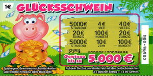 Lottery Ticket: GLÜCKSSCHWEIN - Schwein mit Goldtopf (5. Auflage ...