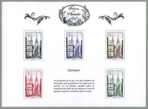 Stamp: Quimper (France(Treasures of Philately) Yt:FR TP.BS8,Mi:FR BL260 ...