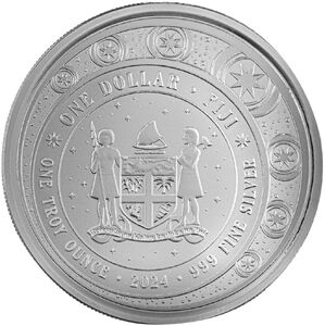 Coin: 1 Dollar (Mythical Creatures - Unicorn “Veloria”) (Fiji ...