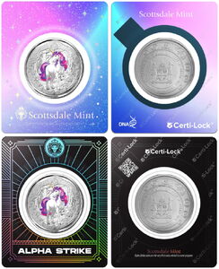 Coin: 1 Dollar (Mythical Creatures - Unicorn “Veloria”) (Fiji ...