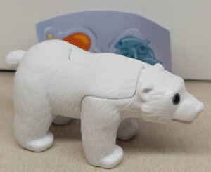 Meal Toy: Polar Bear (Kinder Surprise, Europe(Kinder - Feeding friends ...