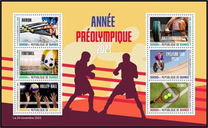 Stamp: Pre-Olympic Year 2023 (Guinea(Olympic Games (2023)) Yt:GN 13391 ...