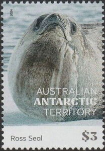 Stamp: Ross Seal (Ommatophoca rossii) (Australian Antarctic Territory ...
