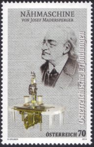 Stamp: Sewing machine (Austria(Austrian inventions) Mi:AT 3141,Sn:AT ...