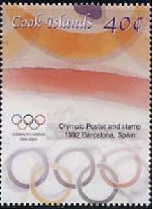 Stamp: Summer Olympic Games Athens 2004 (Cook Islands(Summer Olympic ...