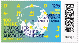 邮票: German Academic Exchange Service, Centenary (德国Mi:DE 3880,Col:DE ...