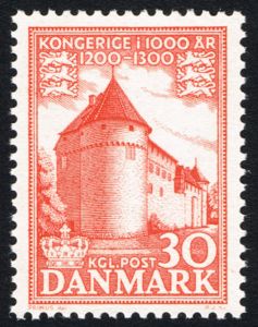 Stamp: Nyborg Castle (Denmark(1000 Years of the Danish Kingdom) Mi:DK ...