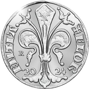 Coin: 1 Florin (Official Restrike: Florin d’oro 1254, 770 years of ...