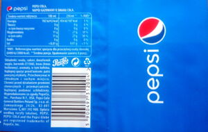 Drink Label: Pepsi (Pepsi-Cola, PolandCol:PL-SODA-000022 🏷️