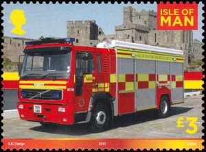 Stamp: Fire Engine (Isle of Man(Isle of Man Fire and Rescue Service) Mi ...