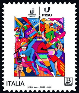 邮票: Universiade (World University Games) Turin 2025 (意大利Mi:IT 4744,Un ...