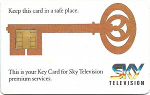 Functional Card: Sky - Key Card for Sky Television (TV Access, United ...