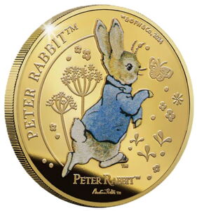 Moneda: Half Dollar (The World of Peter Rabbit™- Peter Rabbit™) (Islas ...