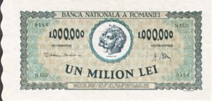 Banknote: 1,000,000 Lei (Romania(1943-1947 Issue) Wor:P-60a