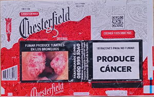 Sigaretten pakje: Chesterfield Original Edición Chesterway ...
