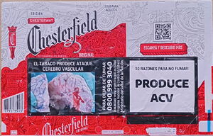 Paquet de cigarettes: Chesterfield Original Edición Chesterway ...