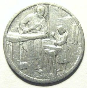 Token: Saint Joseph (Germany, Federal Republic) (Advertising Tokens ...