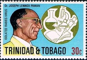 Stamp: Dr. Joseph Lennox Pawan (1887-1957) (Trinidad and Tobago ...