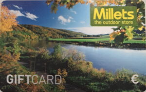 Gift Card: Millets the Outdoor Store (Millets, Ireland(Millets) Col:IE ...