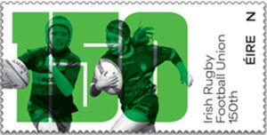 切手: Irish Rugby Football Union, 150 Years (アイルランド(Irish Rugby Football ...