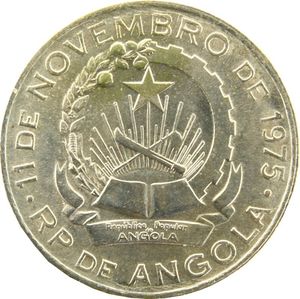 Coin: 1 Kwanza (Angola(1975~1992 - Peoples Republic) Col:AO-000039,WCC ...