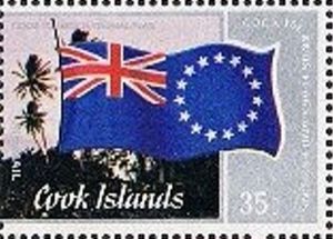 Stamp: Cook Islands, 1983 (Cook Islands(Flags) Mi:CK 926A,Sn:CK 737b,Yt ...